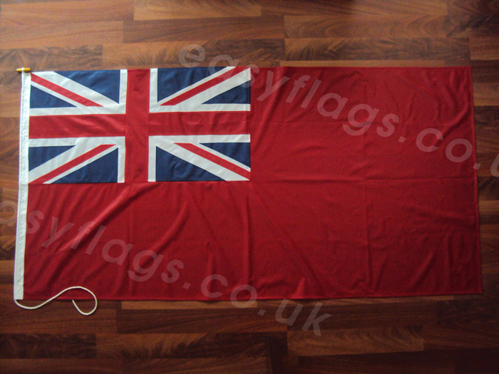 Buy Red Ensign - British Flags - Red Ensign (Knitted polyester) - 1.5yd ...