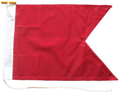 Signal Flags - Bravo (B) signal flag - 36x24in 90x60cm Bravo (B) signal ...