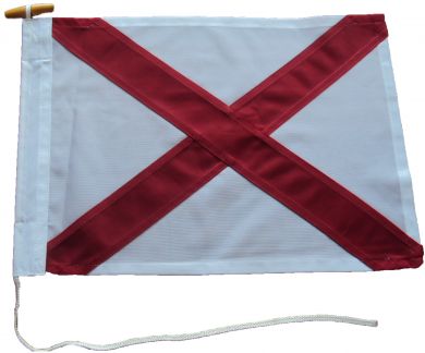 Victor Naval Flag - Signal Flags - Victor (V) signal flag - 36x30in ...